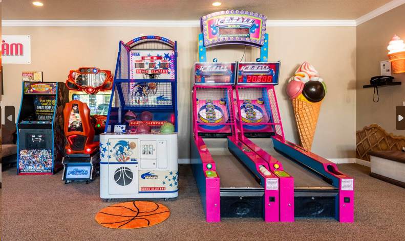 The Sweet Escape Luxury AirBnB - Home Video Game Arcade